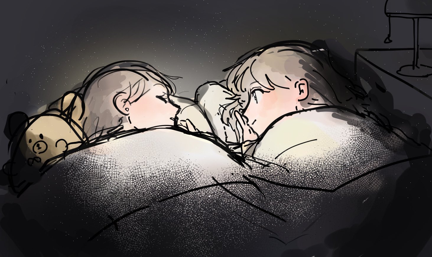 4INK on Twitter: "久川姉妹のらくがき https://t.co/LOzYhTizrS" / Twitter