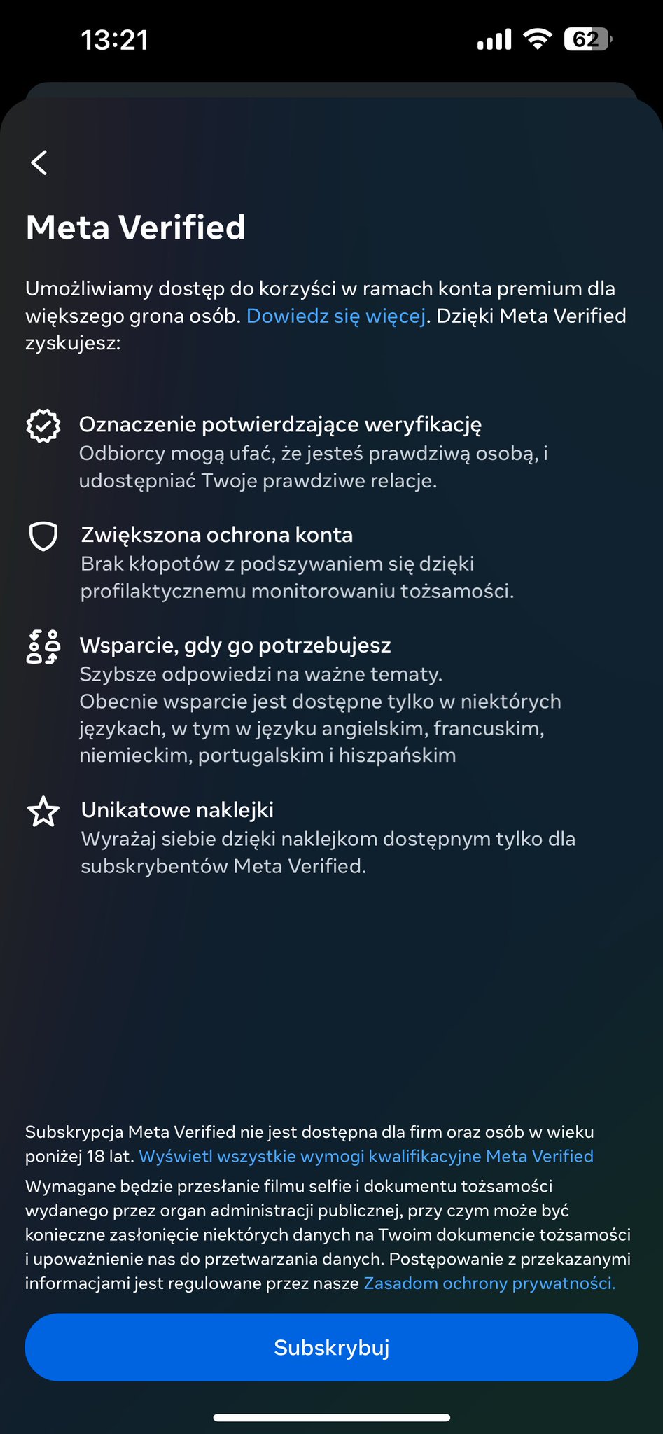 aleksandra 🍑 on Twitter: "Meta verified xDDD https://t.co/JqrPWyDqFB" / Twitter