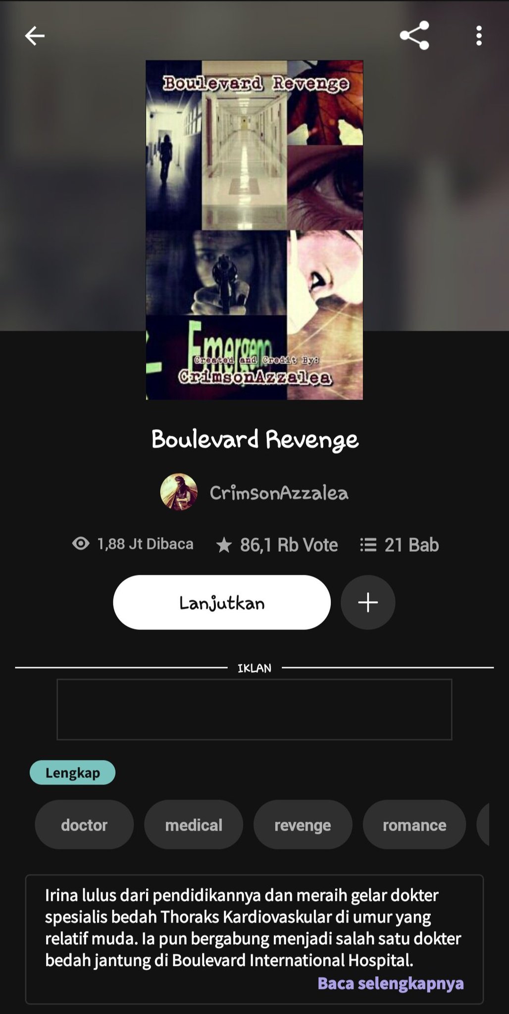 Kinzzle on Twitter: "@tanyakanrl Ini keknya gak masuk, tapi aku suka banget sama cerita ini ...