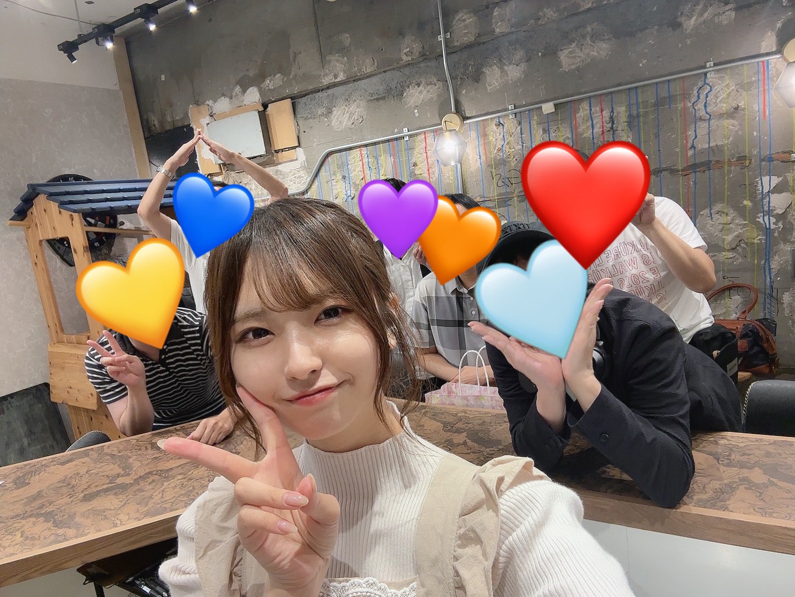 谷口彩菜 on Twitter: "公開生配信🧡今回は【AYACAFE】1日限定オープンしました♡全てご飯手作りです☺️ (公開生配信とは？→いつも画面で見ている配信を現地で配信している様子を ...