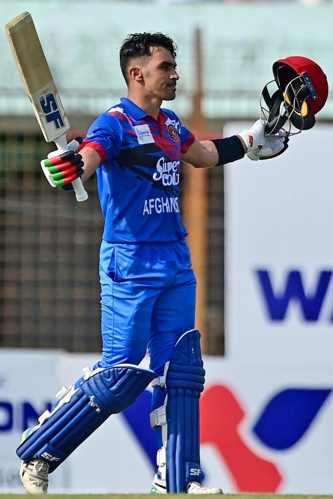 Farid Khan on Twitter: "Rahmanullah Gurbaz 145 off 125 balls & Ibrahim Zadran 100 off 119 balls ...