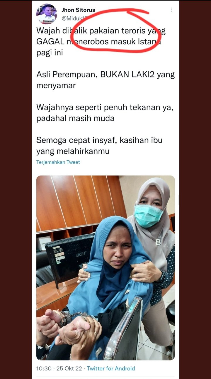 Agus Gomala on Twitter: "@JhonniSinaga20 Tweet elu jadi ingat tweetnya si Miduk https://t.co ...