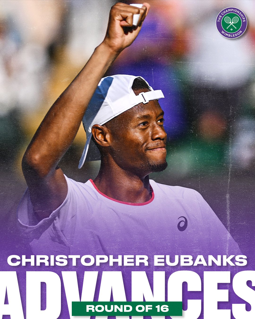 ESPN on Twitter: "Christopher Eubanks continues his #Wimbledon run into the Round of 16 👏 https ...