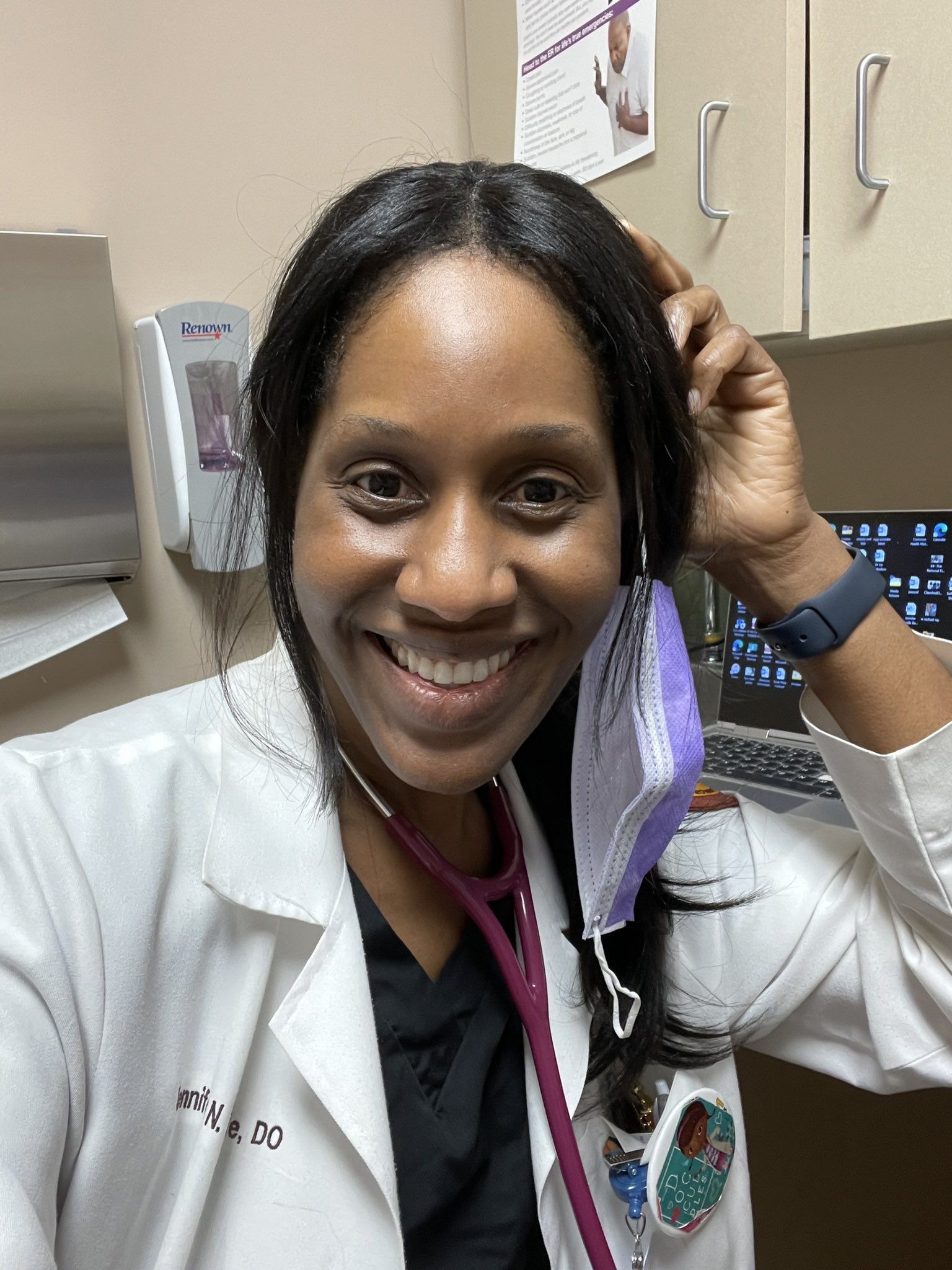 Dr. Jen Caudle on Twitter: "Yup, I still wear a mask when seeing ...