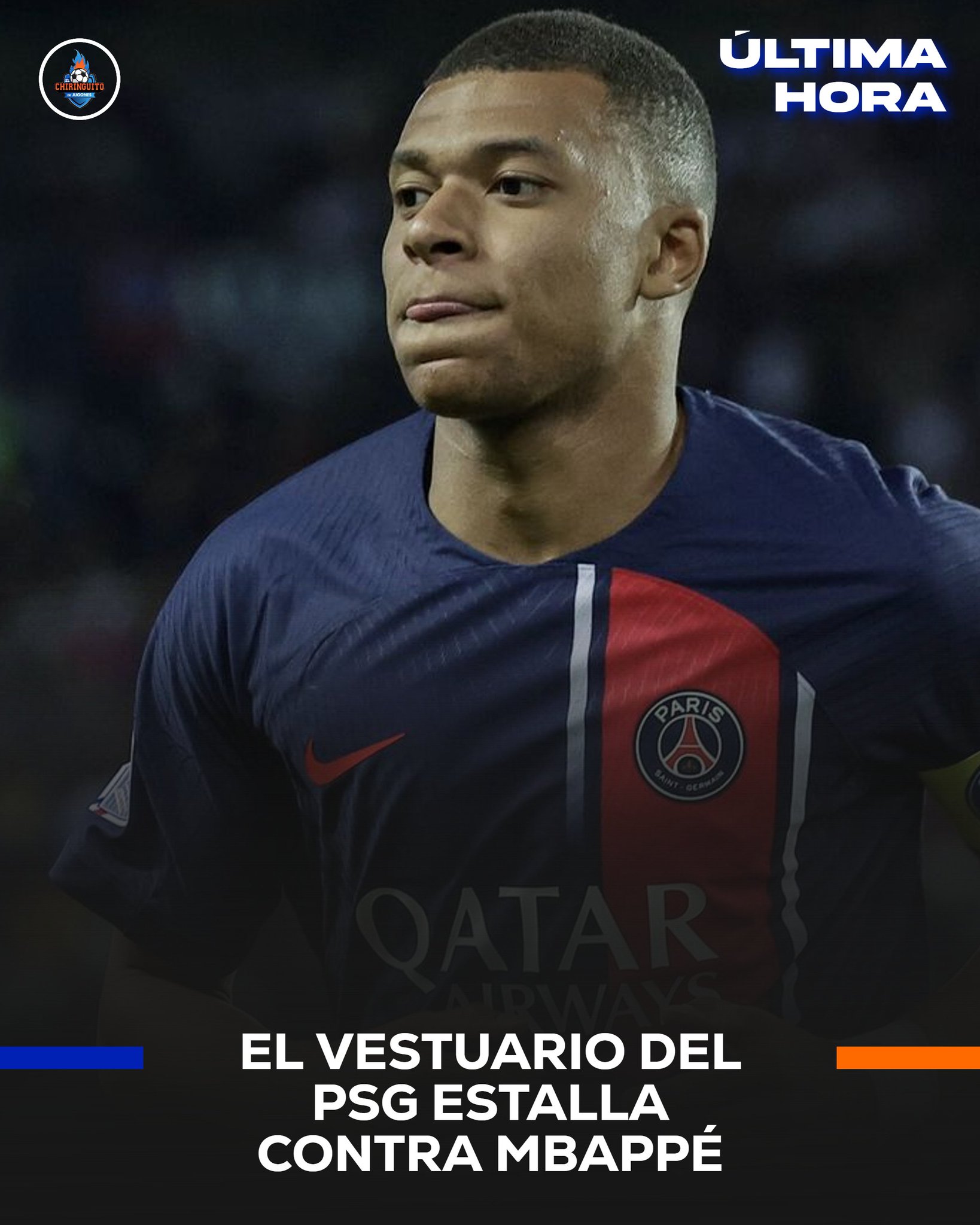 El Chiringuito TV on Twitter: "💣 TENSIÓN entre MBAPPÉ y el PSG. Las declaraciones de Kylian no ...