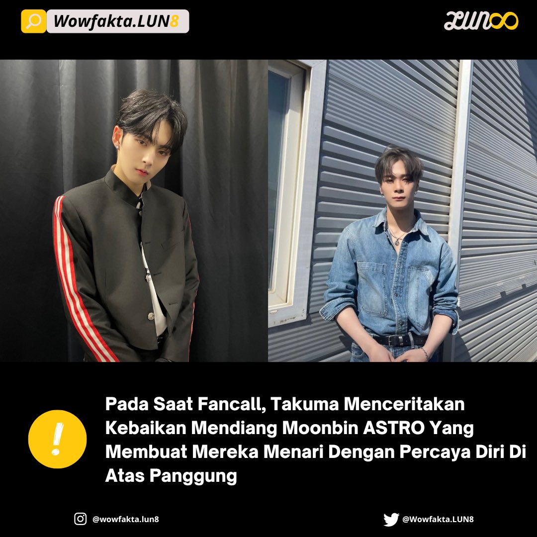 LUN8 Indonesia on Twitter: "[INFO] Pada saat fancall, Takuma menceritakan kebaikan mendiang ...