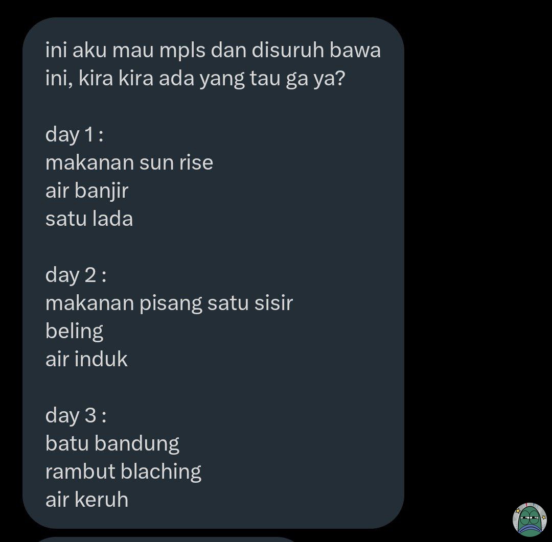 Tanyarl ㅡ 🚫 Rep OOT/AFF/JUALAN on Twitter: "tanyarl [titipan] bantu jawab sendernya ya. tia ...