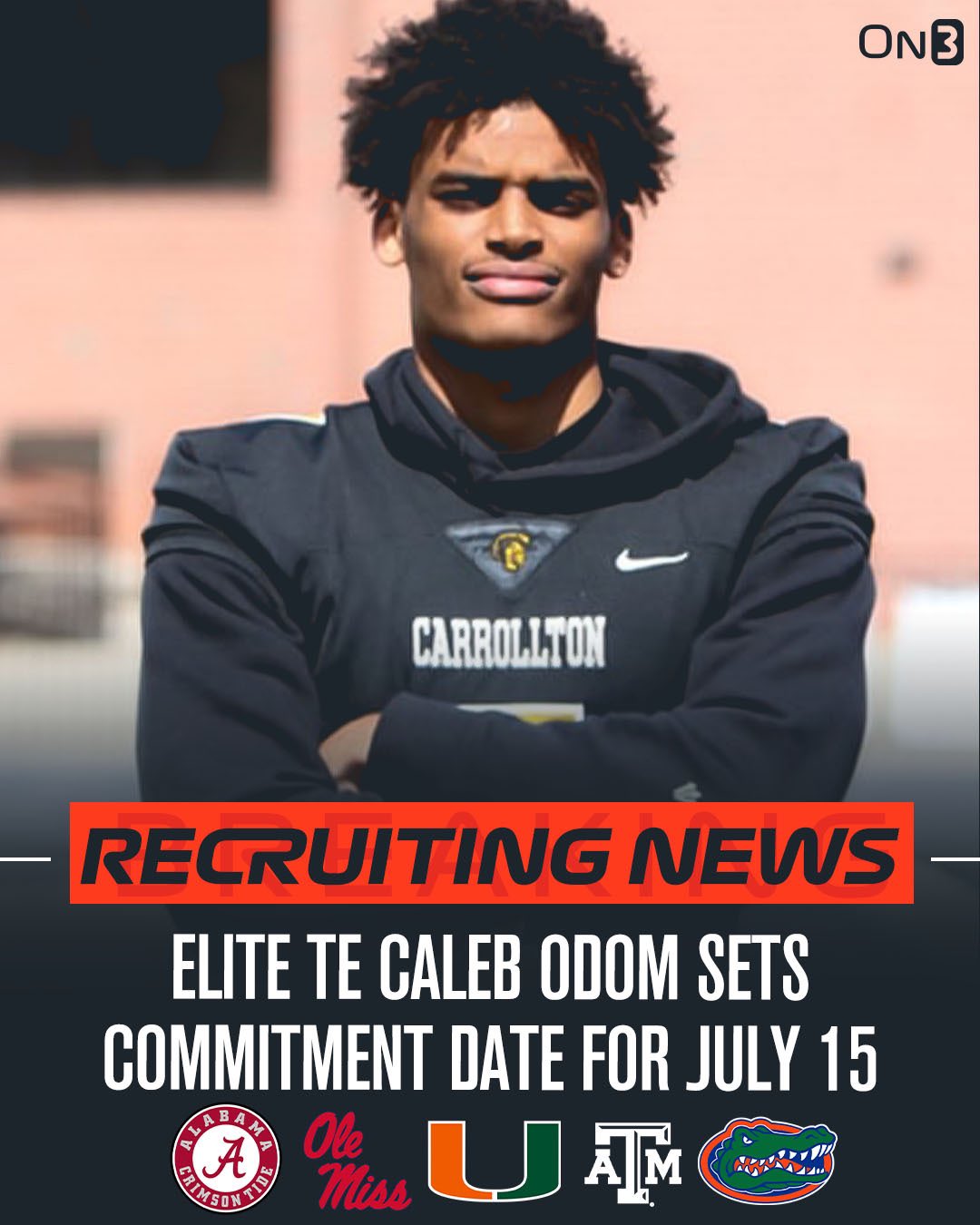 𝓬𝓪𝓵𝓮𝓫 𝓸𝓭𝓸𝓶 on Twitter: "You can watch live on On3’s youtube channel and i will be going live on ...