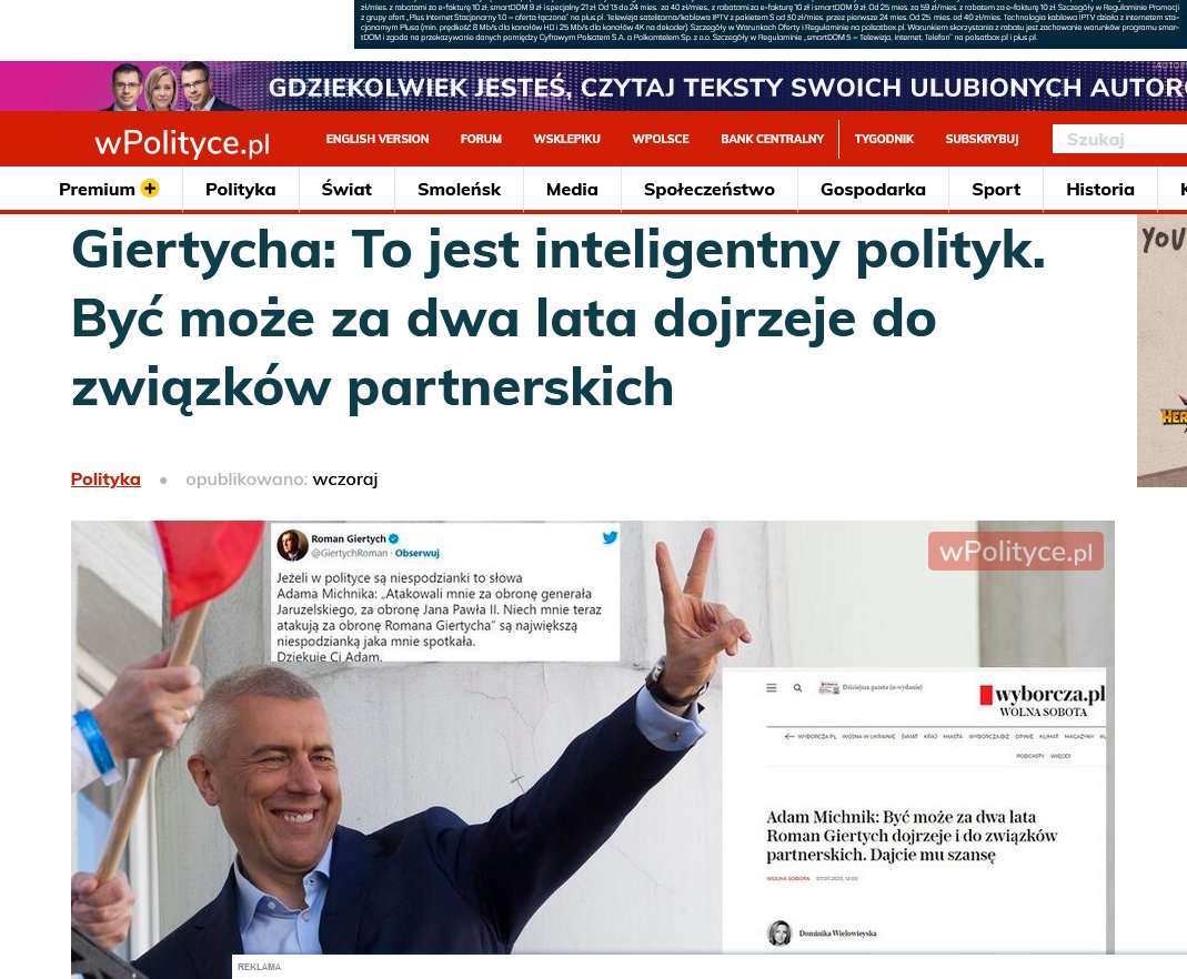 Jan Jerzy Witkowski on Twitter: "Ja rozumiem wszystko, na miłośc i związki podobno nigdy nie ...