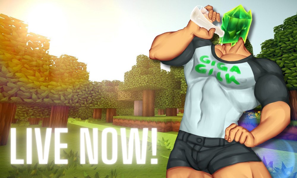 David_Demantoid 💚💎 | Gem Vtuber on Twitter: "🔴 LIVE NOW | Morning Mimosas & Minecraft TWITCH ...