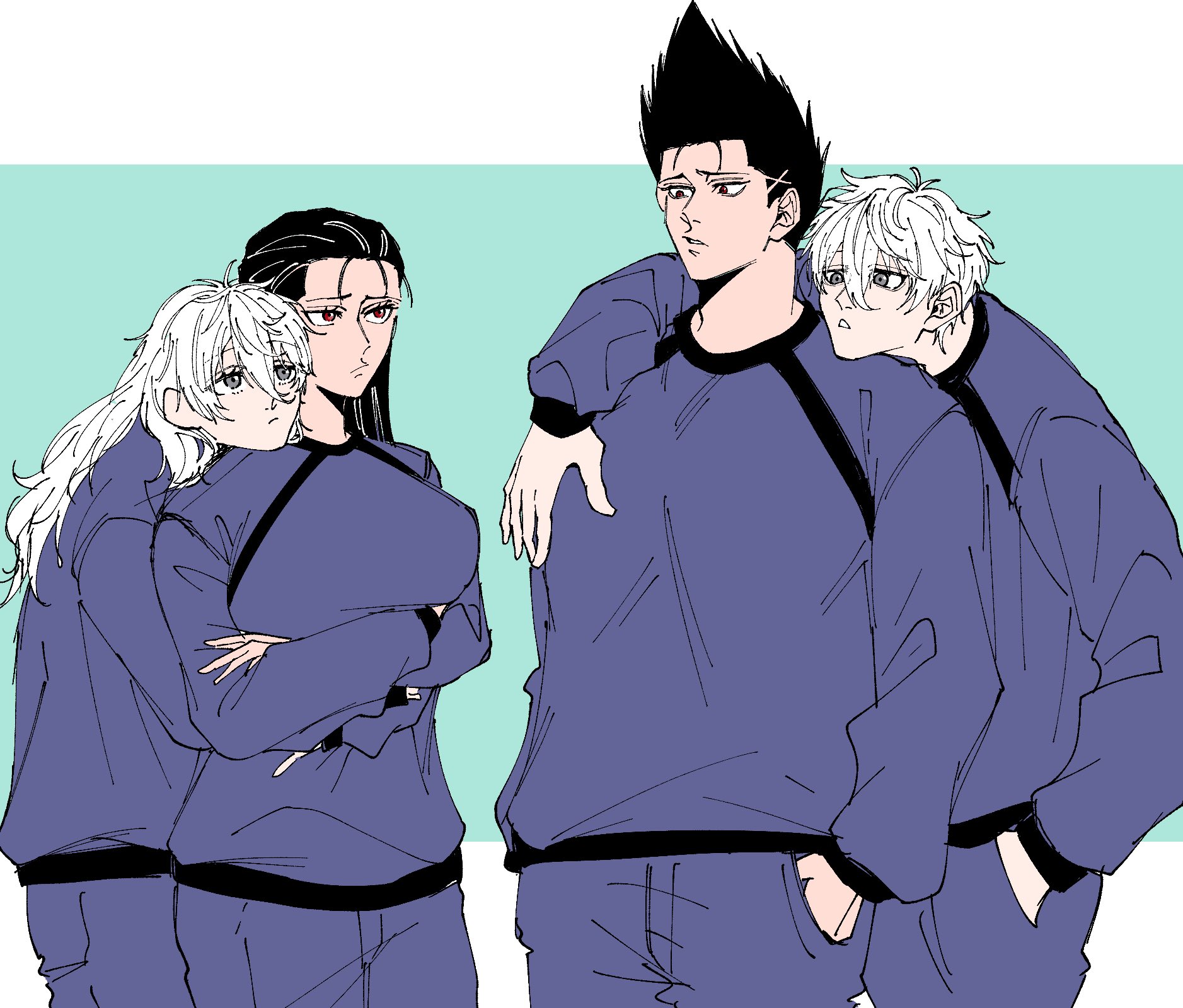 だいち on Twitter: "なぎばろ / ngbr ⚠️女体化⚠️ ♂♂と♀♀ https://t.co/kRFcxZbwDF" / Twitter