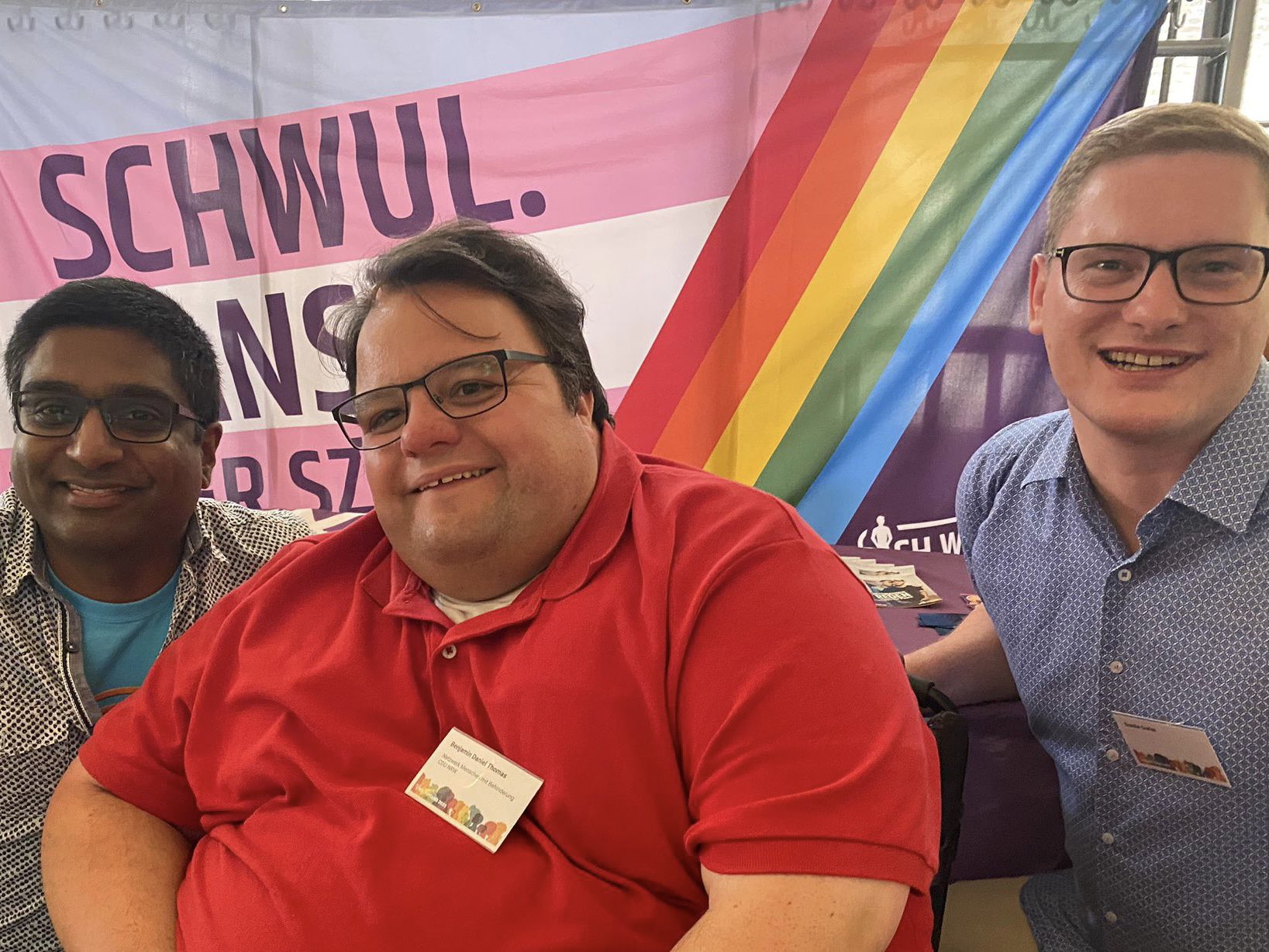 Benjamin Daniel Thomas on Twitter: "Gute Stimmung beim heutigen Empfang des @queeresnetznrw zum ...