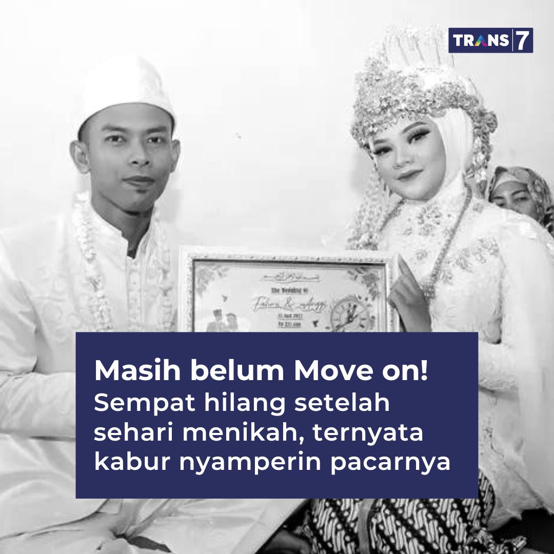 TRANS7 on Twitter: "Bikin geger!! 😱😱 Seorang wanita asal Rancabungur, Jawa Barat, kabur ...