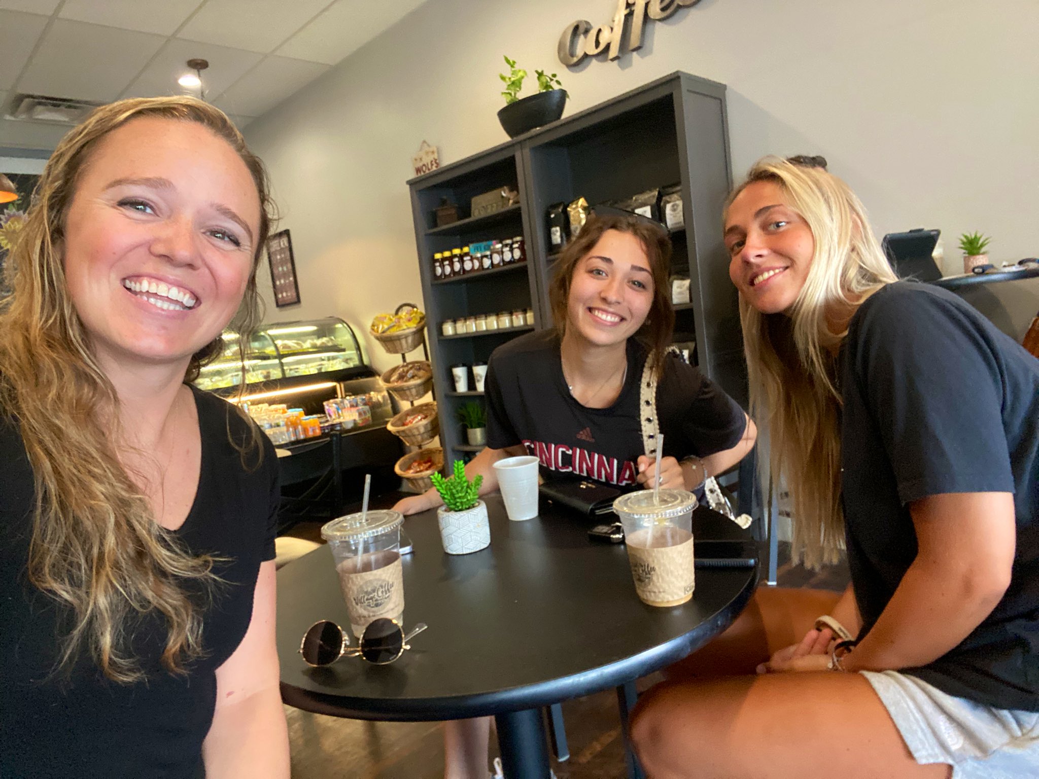 Coach Olson on Twitter: "First of many summer coffee stops! So proud of the grown up gals these ...