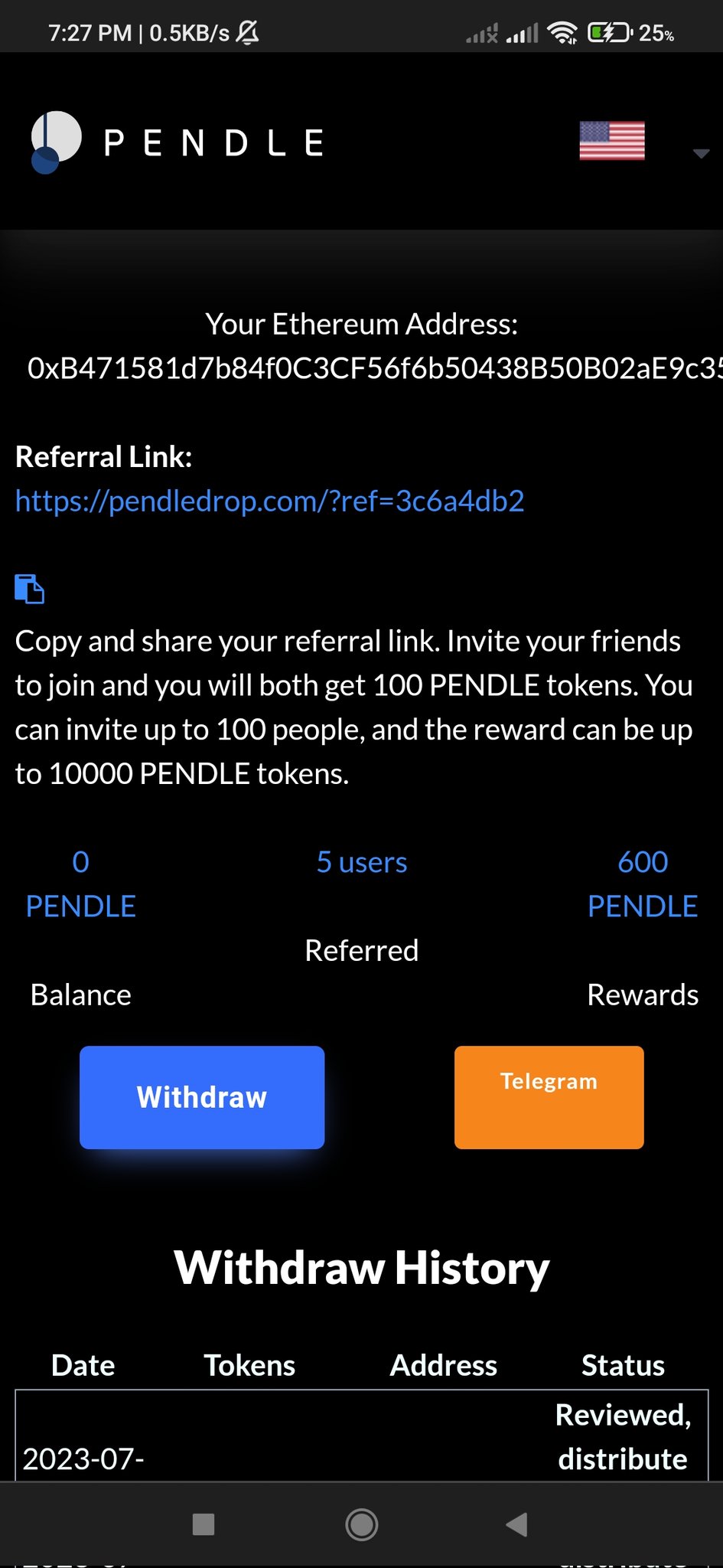CORE DAO Avive Citizen on Twitter: "@pendle_fi is this legit airdrop??? https://t.co/mYFvLuNVUq ...