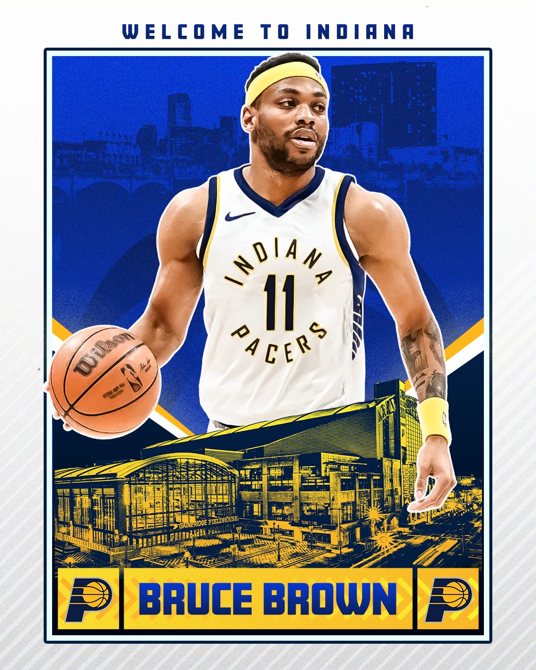 Indiana Pacers on Twitter: "4⃣ & 1⃣1⃣ Obi Toppin and Bruce Brown are officially Pacers. https ...