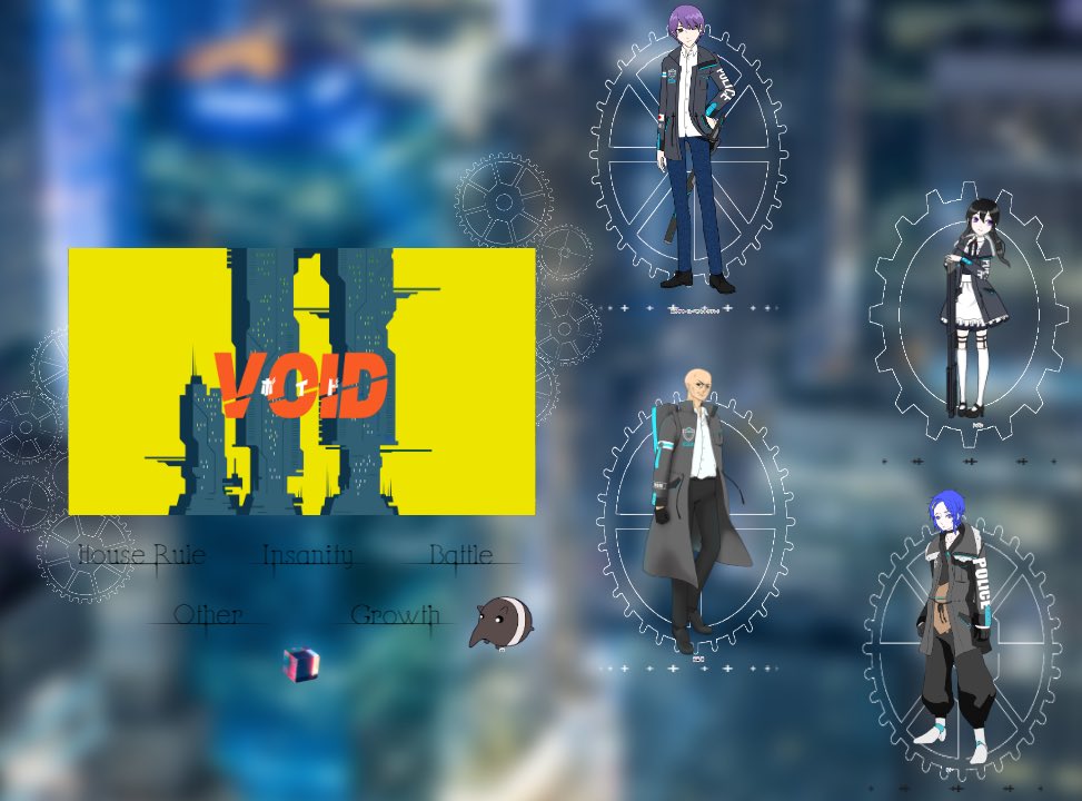 カイ🐬また大阪行く🦈 on Twitter: "CoC「void」 KP:ろやさん（@yma_trpg ） HO1:江口さん（@mikejinr0u ） HO2:たちうおさん（@_tatiuo ...