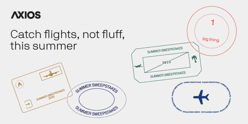Axios on Twitter: "⏰ Time’s running out! Only two days left to win an Airbnb gift card and Axios ...