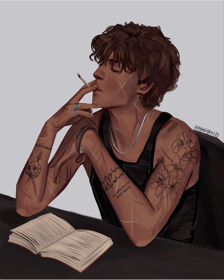 emma ☀️ on Twitter: "• remus 'moony' lupin art by @/greenlights33 on ig @/evix_art https://t.co ...
