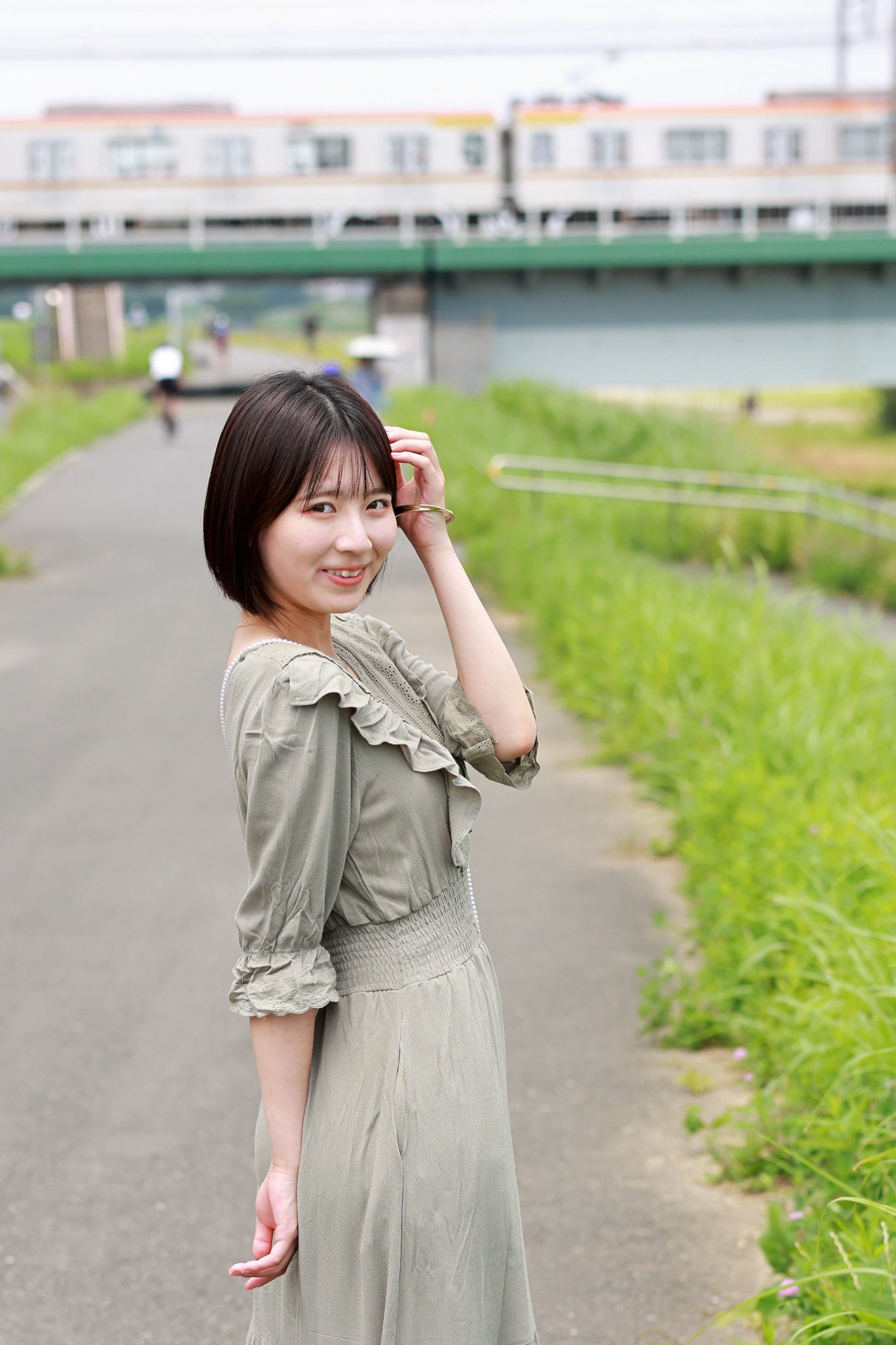 ろく🐏🐇 on Twitter: "河川敷企画の 羽咲ひまり(@hima_himari_Wa）さん #ポートレート好きな人と繋がりたい #記念写真で何が悪いの #羽咲ひまり #フリーランス ...