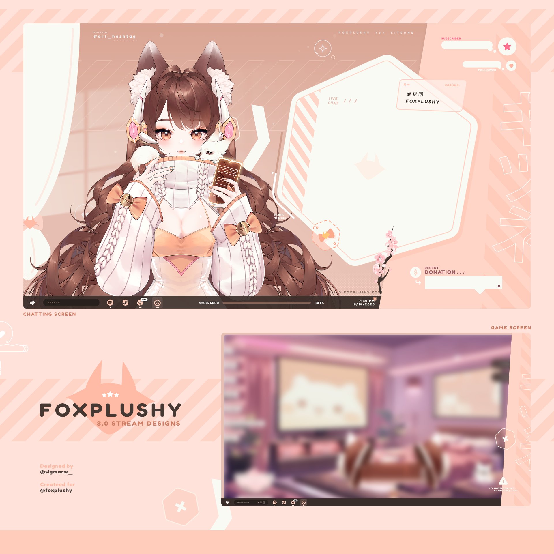 max shrigma on Twitter: "two days in a row?? — from shrigma to @foxplushy - set of overlays and ...