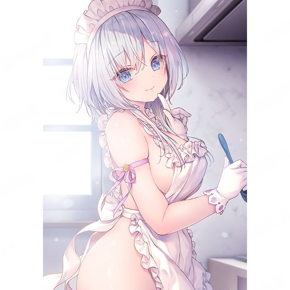 Kyo2b on Twitter: "la maid delantal al desnudo illustration [sin sample] https://t.co/nTGhZY4OBR ...