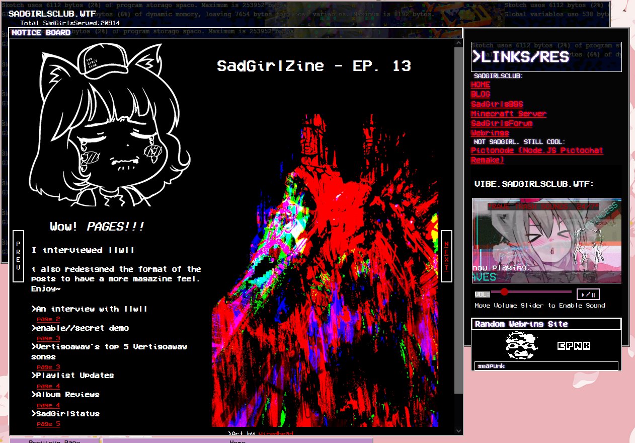 BASE-SPEC.DOLL on Twitter: "https://t.co/68XLsI55pg SadGirlZine #13 in out! REALLY upped my game ...