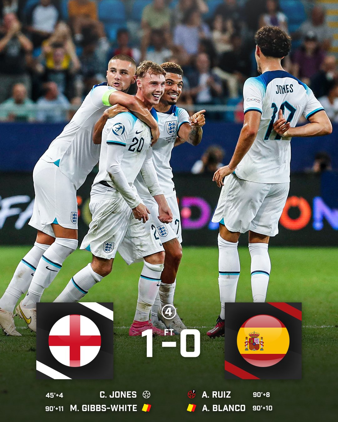 433 on Twitter: "England 🏴󠁧󠁢󠁥󠁮󠁧󠁿 are the UEFA Euro U21 champions after a DRAMATIC end against ...