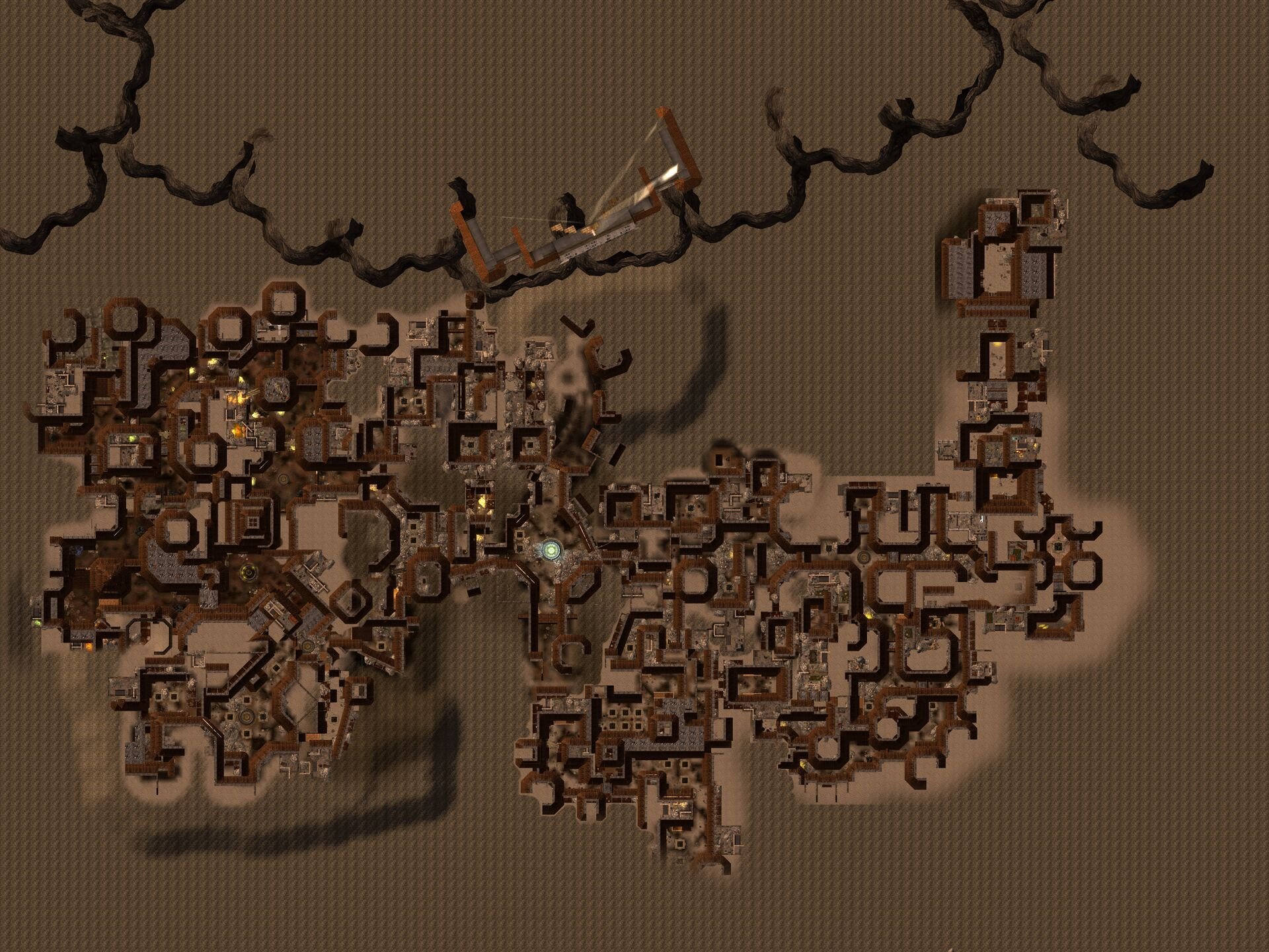 The Divide Fallout Map