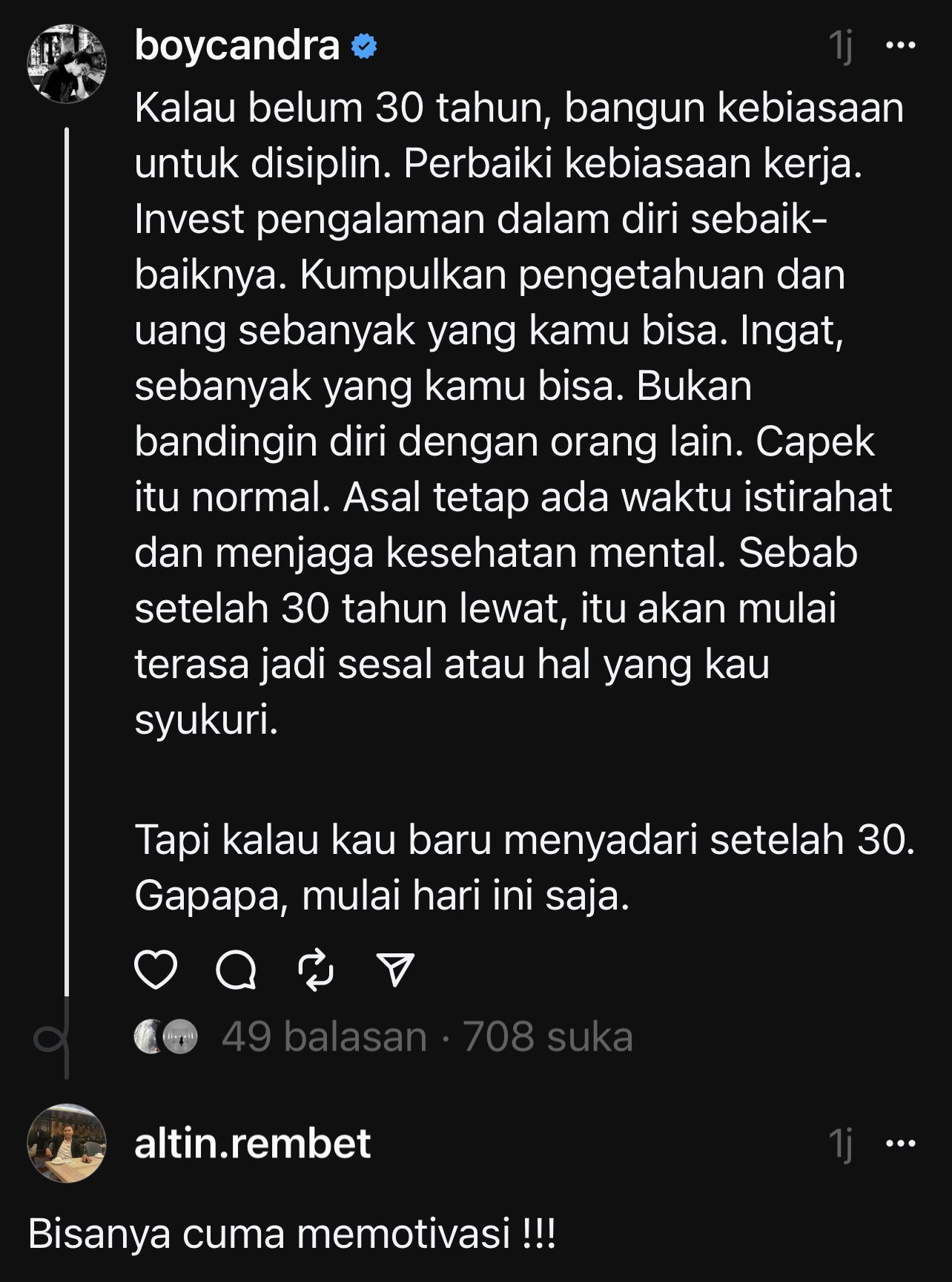 Boy Candra on Twitter: "Konteks: (Sebetulnya gue malas drama, tapi ya ...