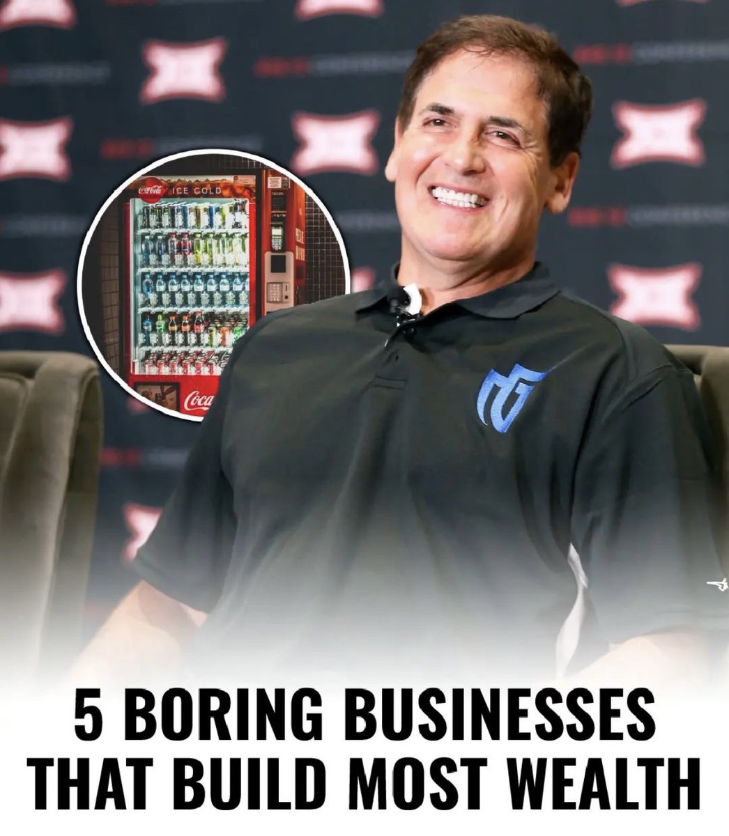 5 Boring businesses that will make you a MILLIONAIRE… //THREAD//🧵 ...