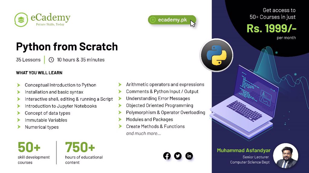 Mir Mohammad Alikhan on Twitter: "ATTENTION ALL PARENTS THIS SUMMER HOLIDAYS. This course should ...