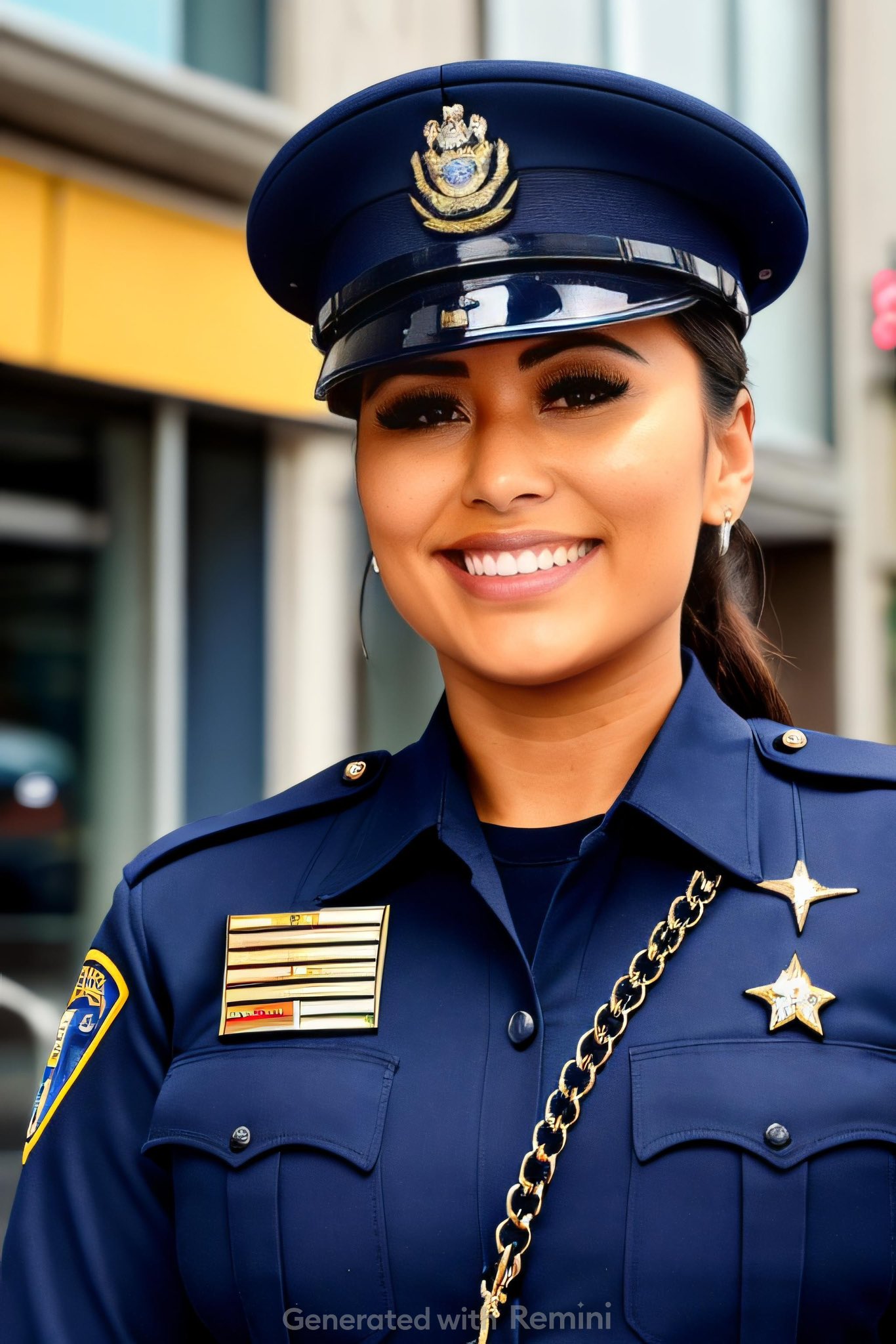 Jena Larose π¦ On Twitter Playing Around With Remini Someone Please Hire Me For A Cop Role π³π₯