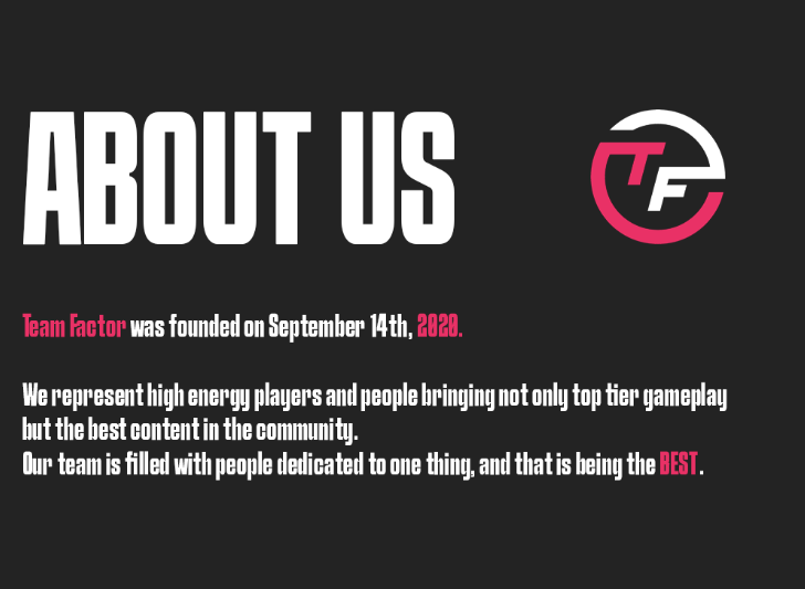 Team Factor on Twitter: "The limit is none. https://t.co/q85aYDLewq" / Twitter