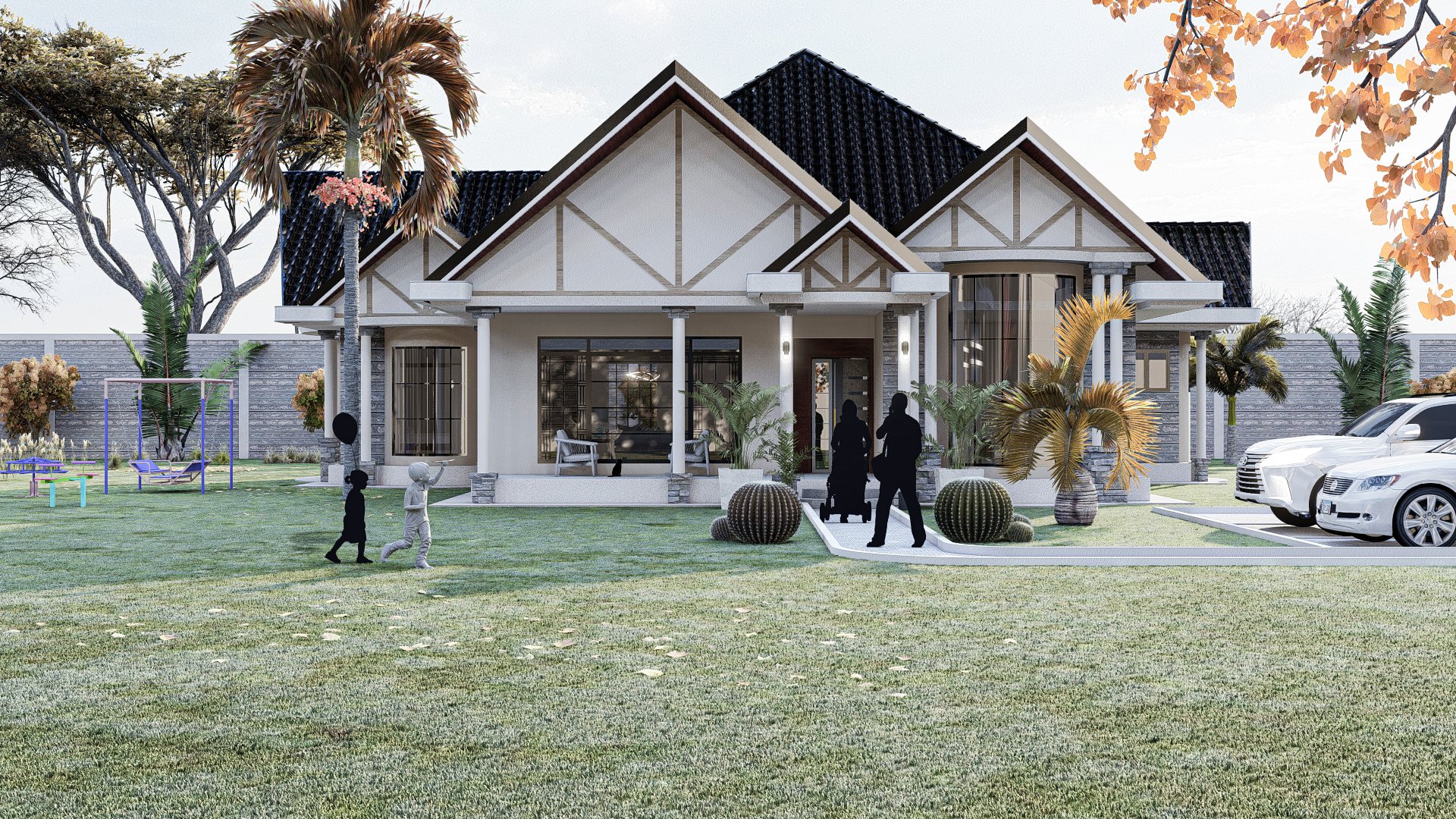 reel_archer.studios on Twitter: "An exquisite 3 bedroom all ensuite Bungalow. reelarcherstudios ...