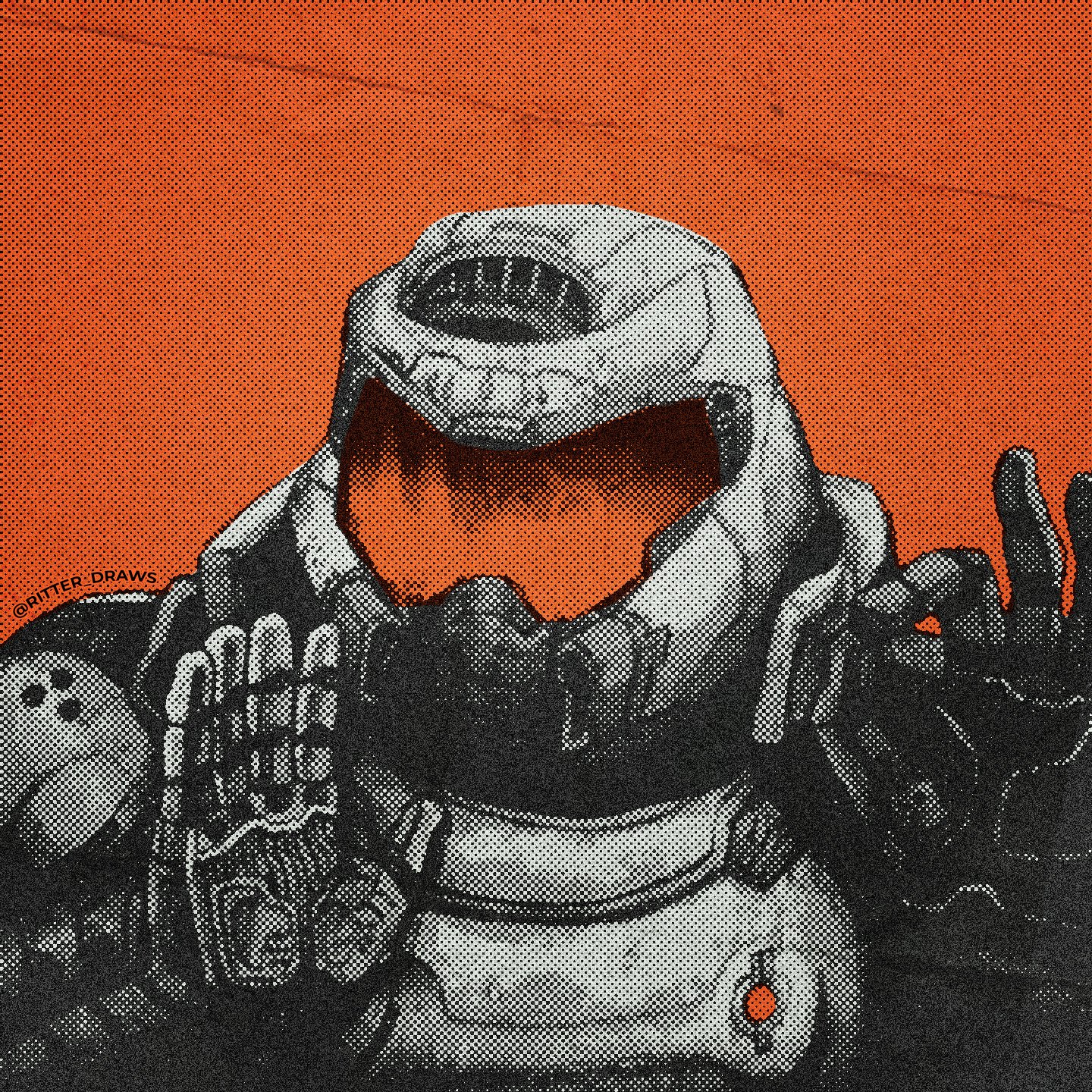 Gregg Ritter on Twitter: "Hey everyone, been a while, huh? Decided to dip my toes into halftone ...