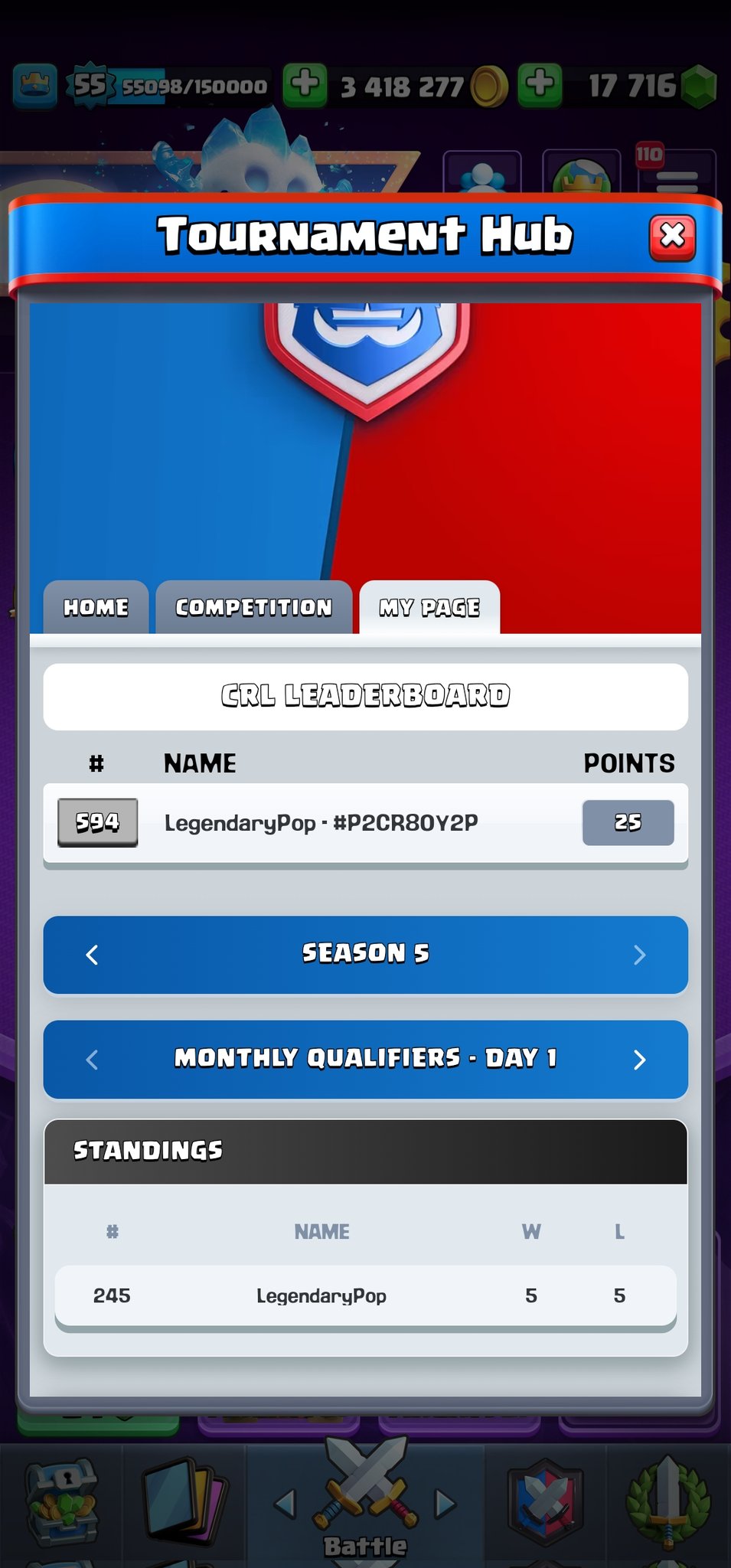 sk_555 on Twitter: "My first proper CRL experience; went 5-5. Played 3.0 Xbow Cycle every single ...