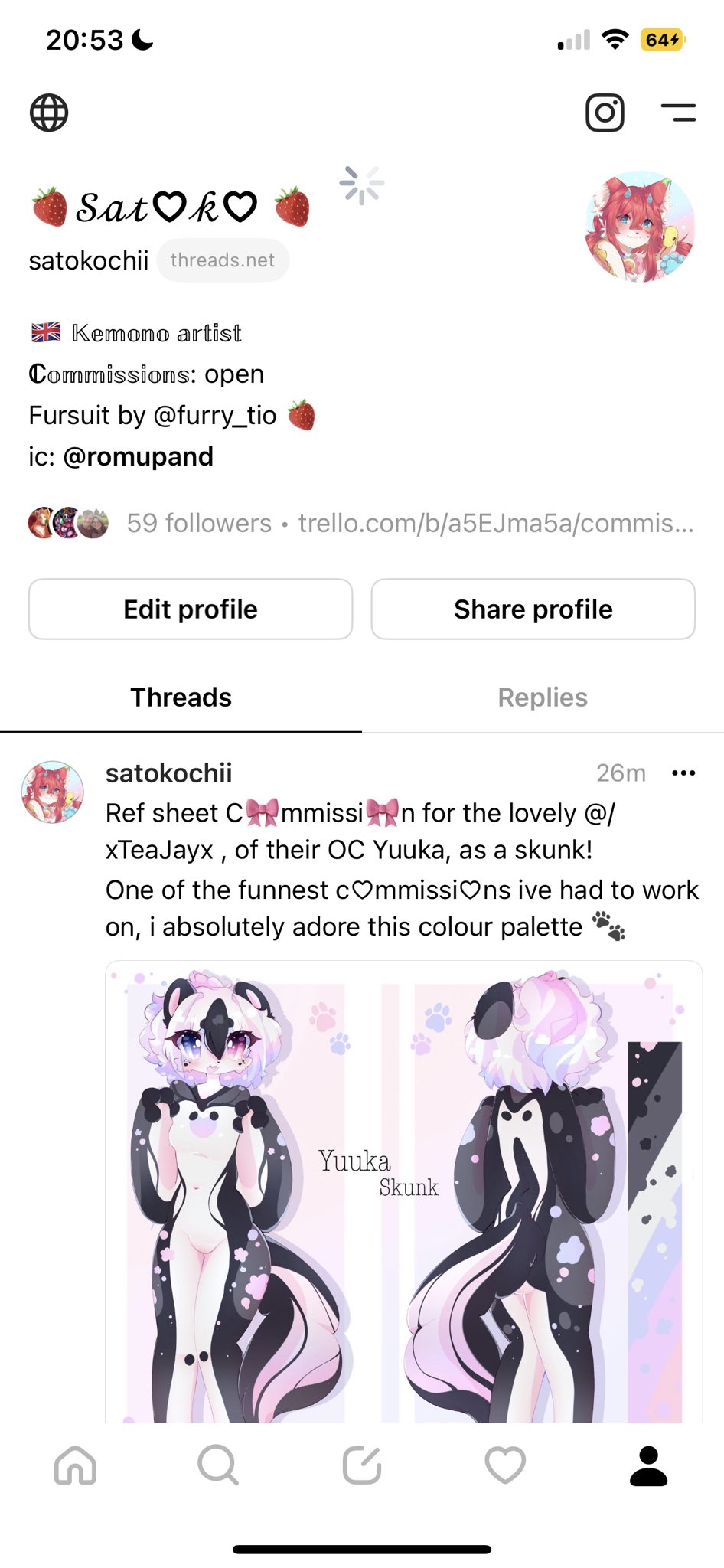 Satoko on Twitter: "follow me on threads 👍 https://t.co/gsCaN9K7fS" / Twitter