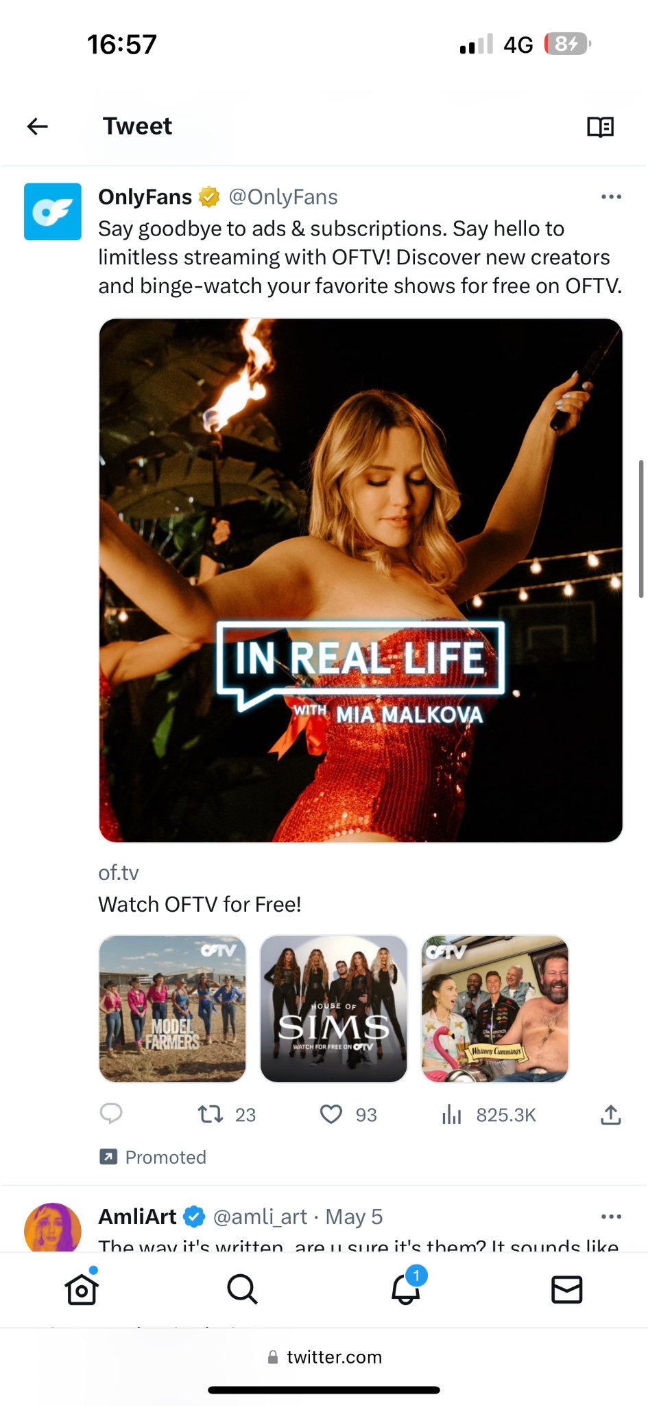 @levelsio on Twitter: "So OnlyFans is trying to become a non-adult streaming network https://t ...