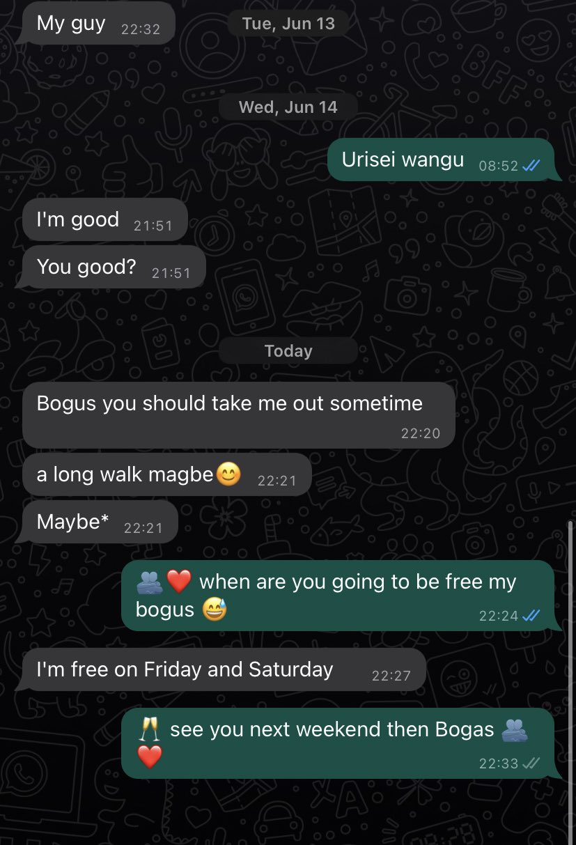 Mr Mhere on Twitter: "Some friends are permanent; we now have five years together. https://t.co ...