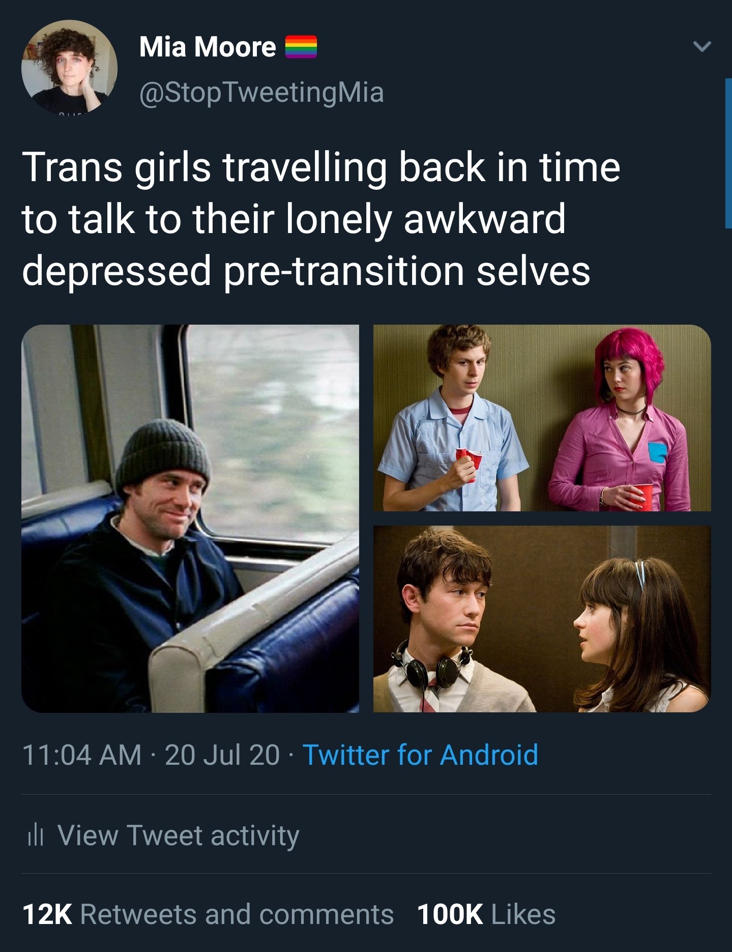 Mia Moore on Twitter: "I optioned my first script off the back of my twitter clout. It made me ...