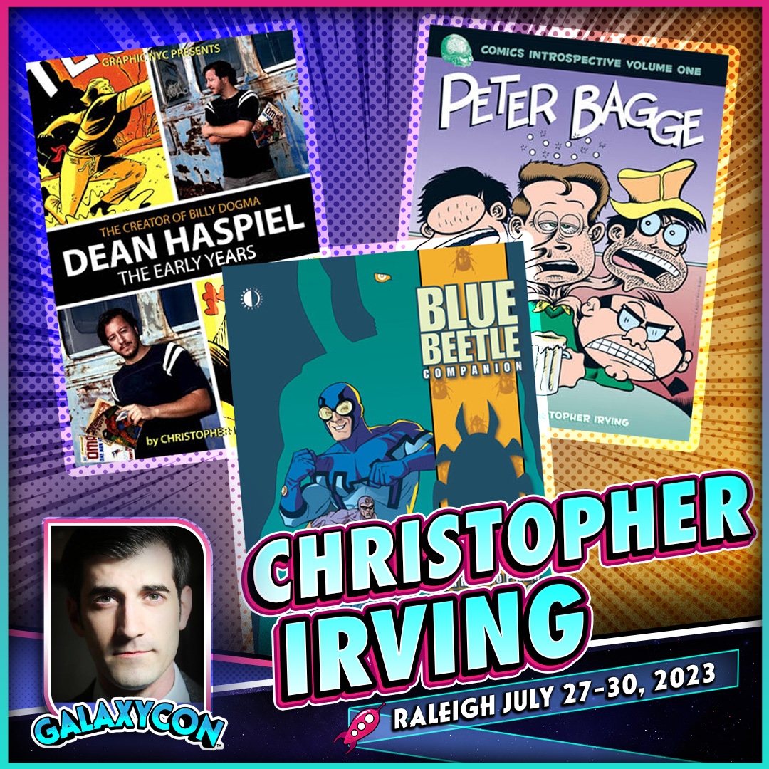 GalaxyCon Raleigh on Twitter: "Meet comic book historian Christopher Irving @DrawnWordCards at ...