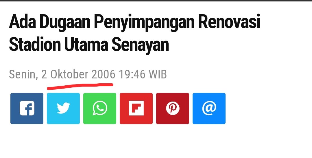 TRENDING ISSUE on Twitter: "Tahukah kalian kalo SBY tidak pernah merenovasi GBK secara besar ...
