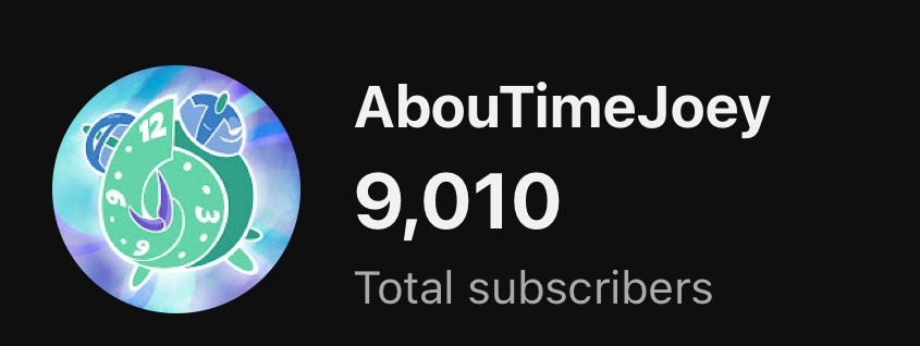 Joey⏱ on Twitter: "*Crushes my scouter* Thank you guys for 9k on YouTube:) https://t.co ...
