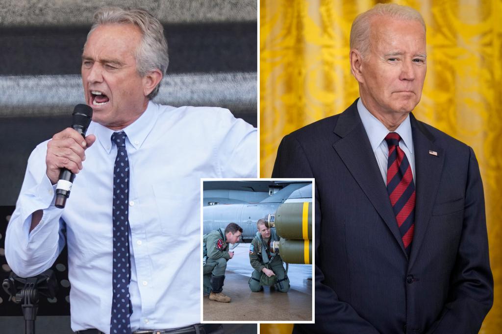 New York Post on Twitter: "RFK Jr. denounces Biden’s plan to send cluster bombs to Ukraine ...