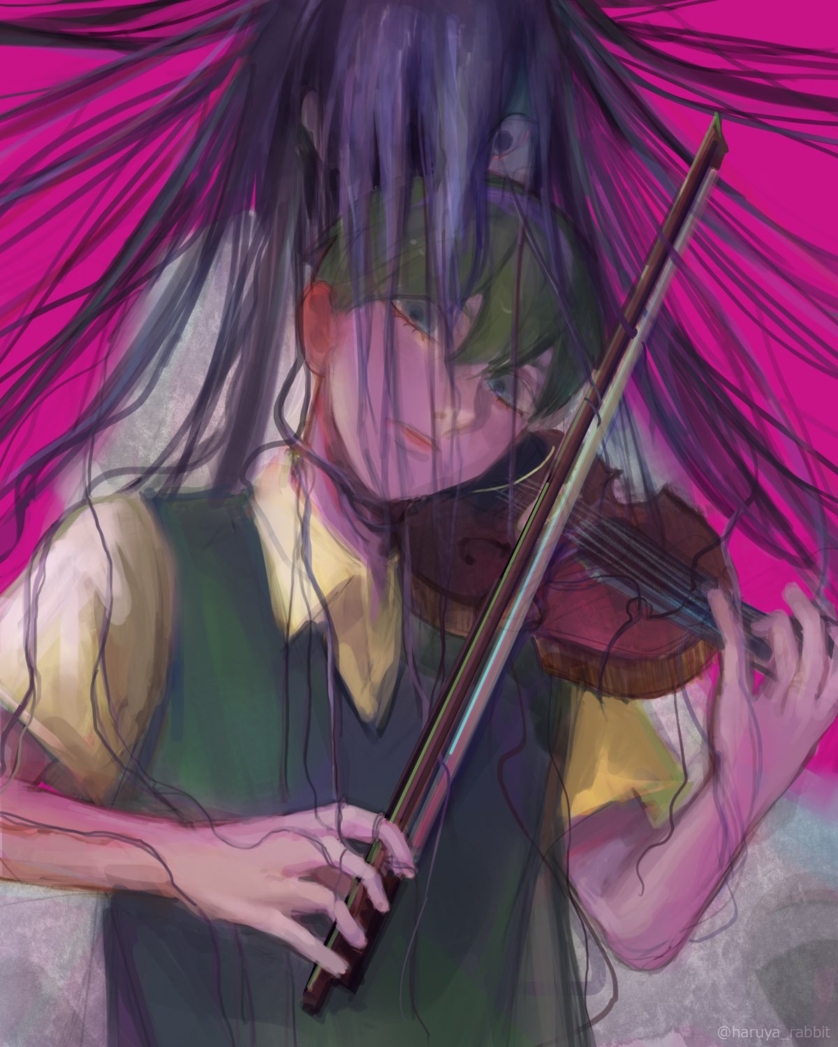 haruya on Twitter: "@crytterz The first one is how I drew Sunny after completing the game, the ...