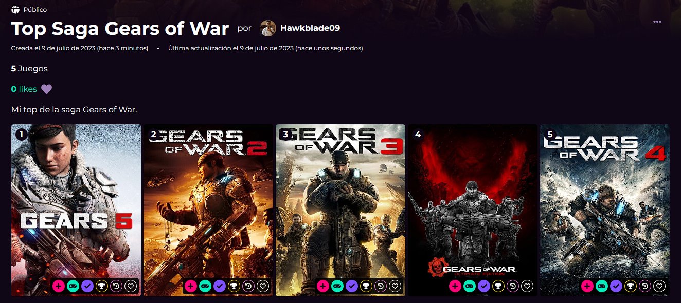TERAJONAH - LP on Twitter: "Este es mi TOP de los juegos de la saga #GearsOfWar que he ...