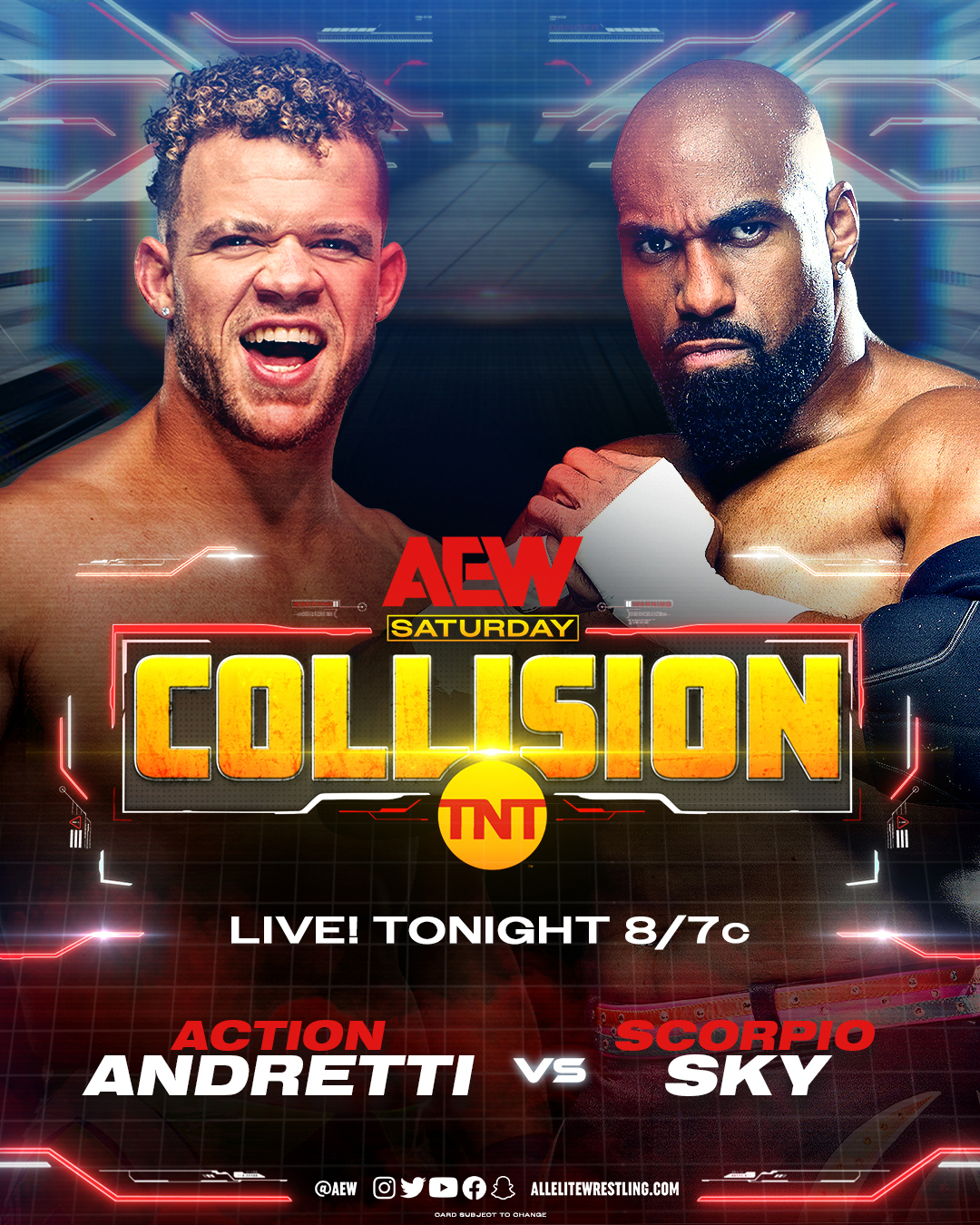 All Elite Wrestling on Twitter: "TONIGHT on #AEWCollision LIVE on TNT from Regina, SK, after ...