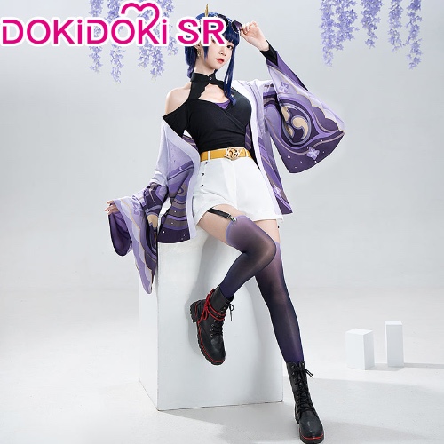 Sweet on Twitter: "Raiden Shogun Cosplay Costume Baal Vacation Doujin Casual | M-PRESALE was ...