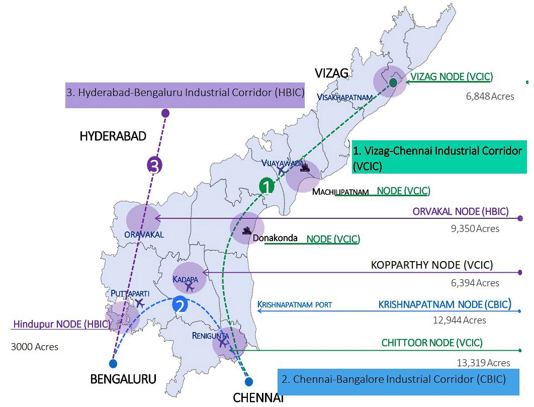 Bhaskar reddy on Twitter: "The VCIC is an India's first coastal corridor, the East Coast ...